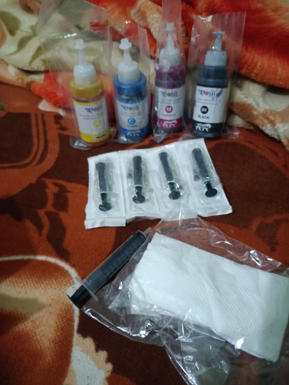 KOSH Refill Ink Compatible for Canon Pg 47 and Cl 57 Ink Cartridge ...