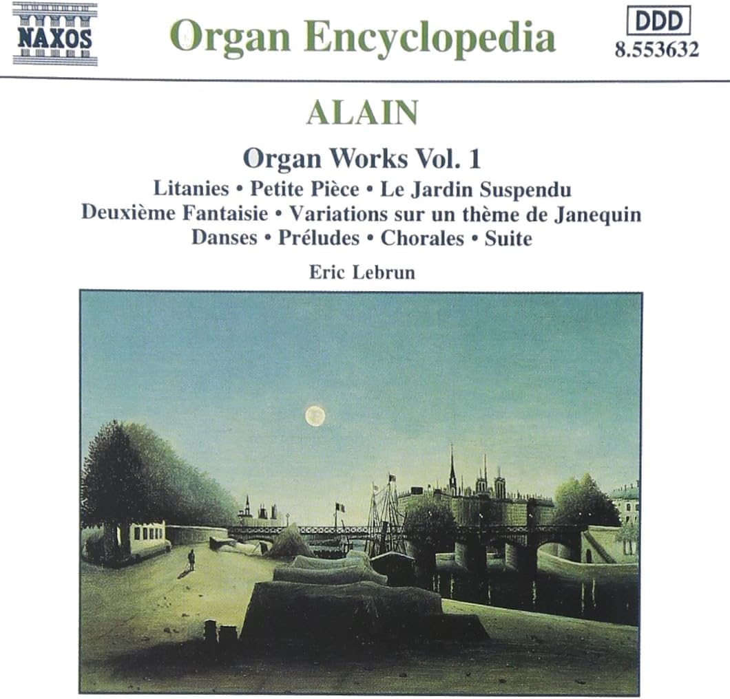 Alain: Organ Works Volume 1: ALAIN, Alain: Amazon.ca: Music