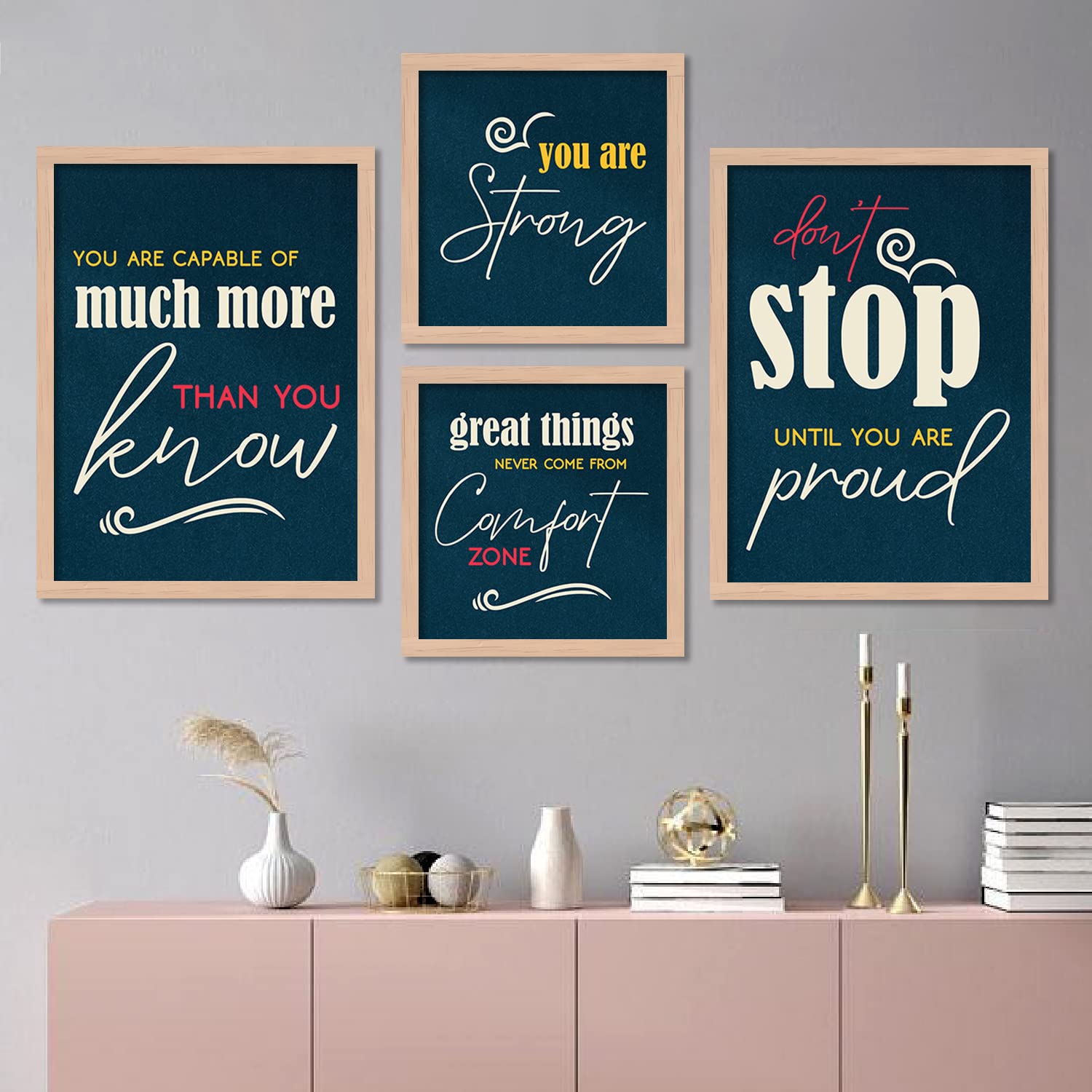 kotart - Motivational Quotes Wall Frame for Home and Office Wall Decor ...