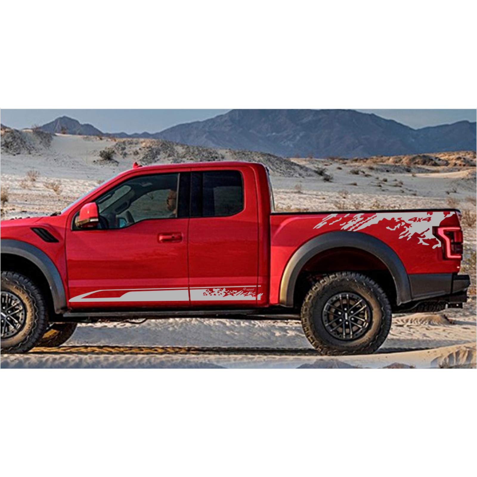 Buy Car Side Skirt Sticker Stripe Decal, for Ford Ranger Raptor Pickup ...