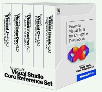 Microsoft Visual Studio Core Reference Set (Microsoft Professional Editions): Microsoft Press ...