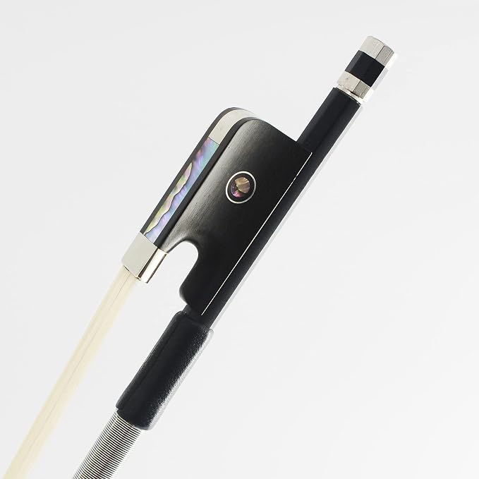 Amazon.com: Carbon Fiber Cello Bow Full 4/4 Size Natural Mongolia ...