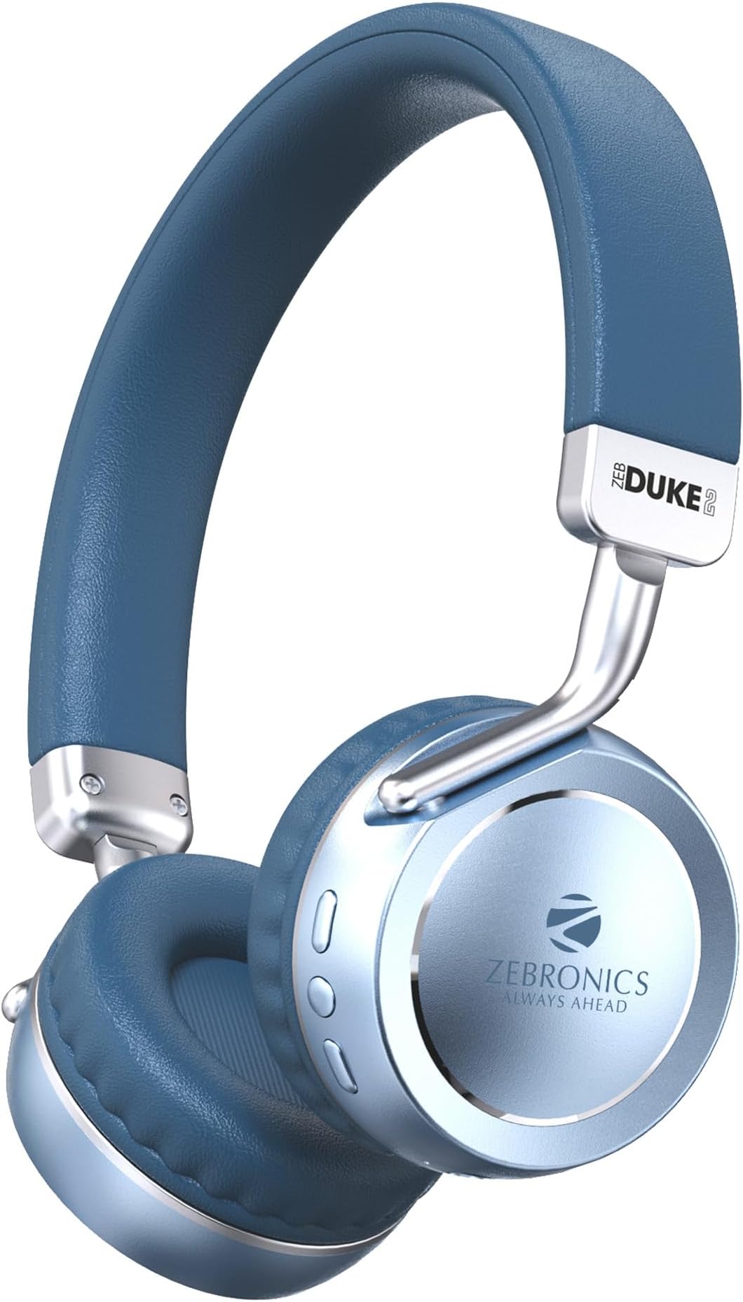 ZEBRONICS DUKE 2 Wireless Headphone, Supports Bluetooth, Dual Pairing ...