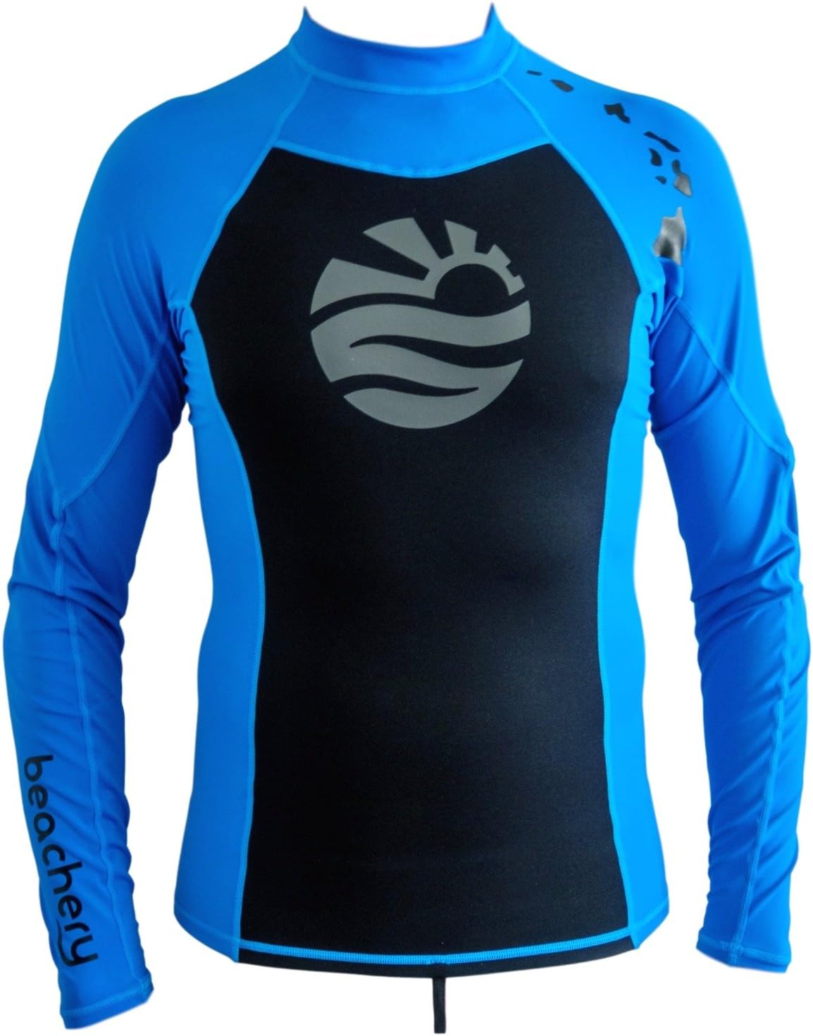 Amazon.com: beachery Mens High Performance Neoprene Hybrid Rash Guard ...
