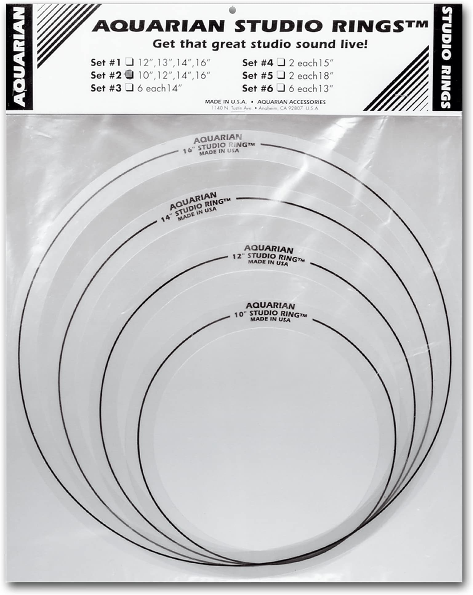 Evans ER-FUSION E-Ring Fusion Pack : Amazon.co.uk: Musical Instruments & DJ