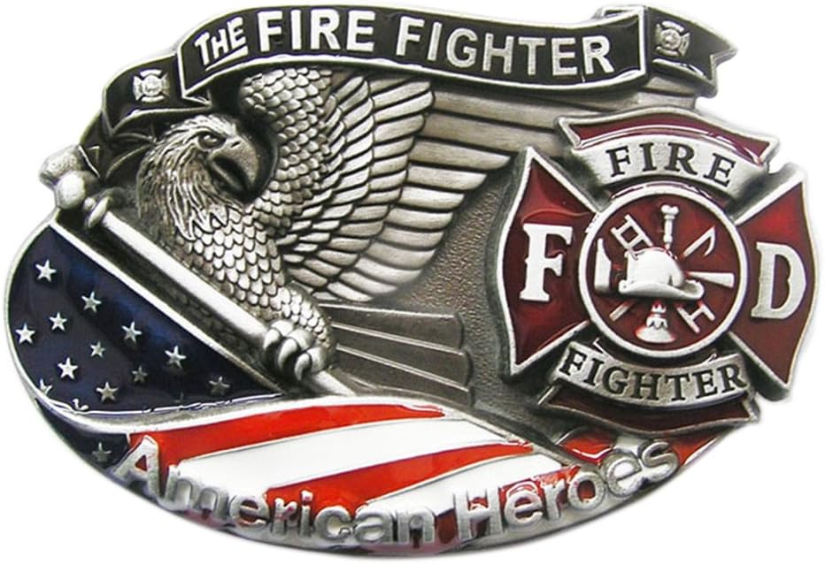 Amazon.com: JEAN'S FRIEND Vintage Style American Hero Firefighter Fire ...