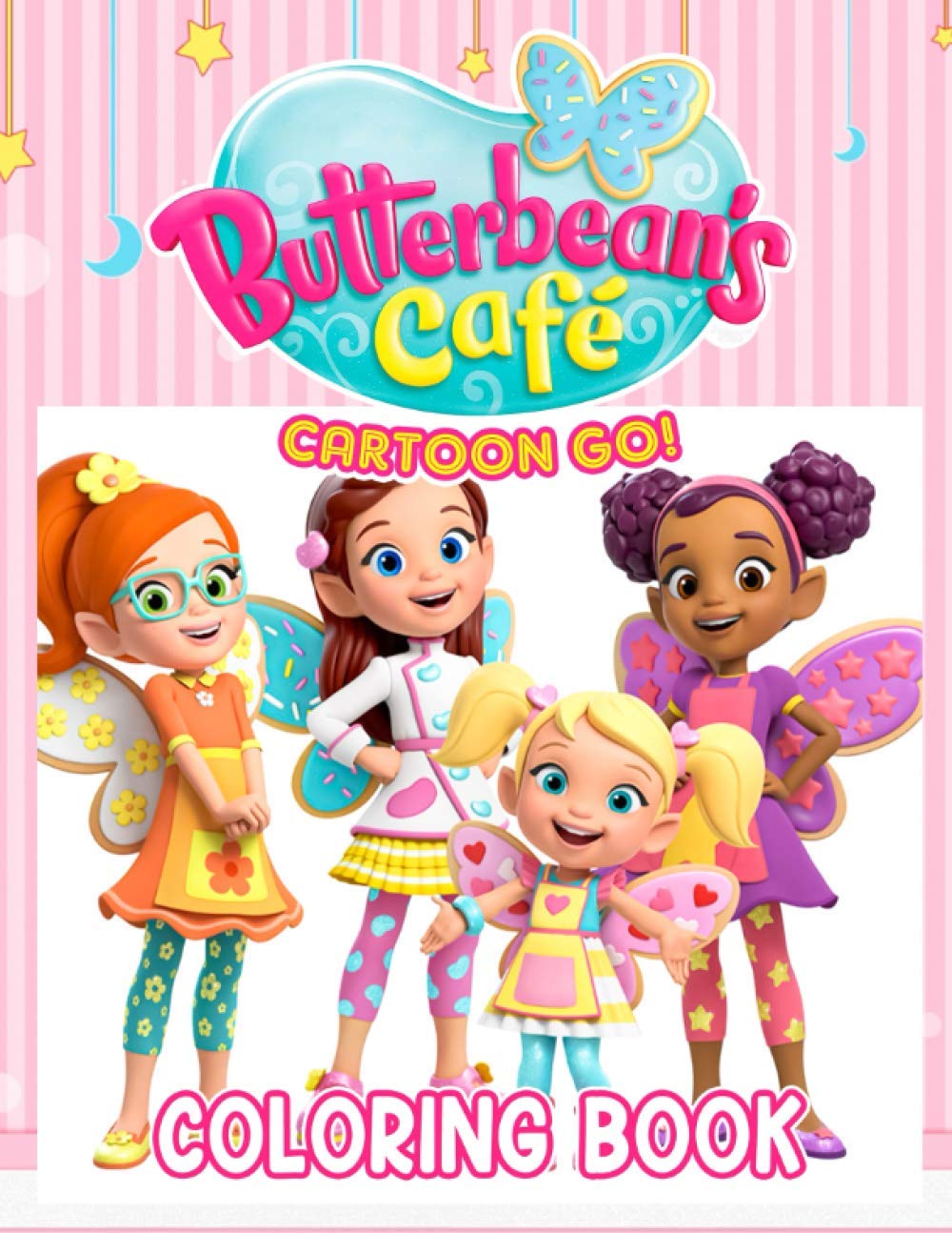 Cartoon Go Butterbeans Cafe Coloring Book Surprise Your Kids By ...