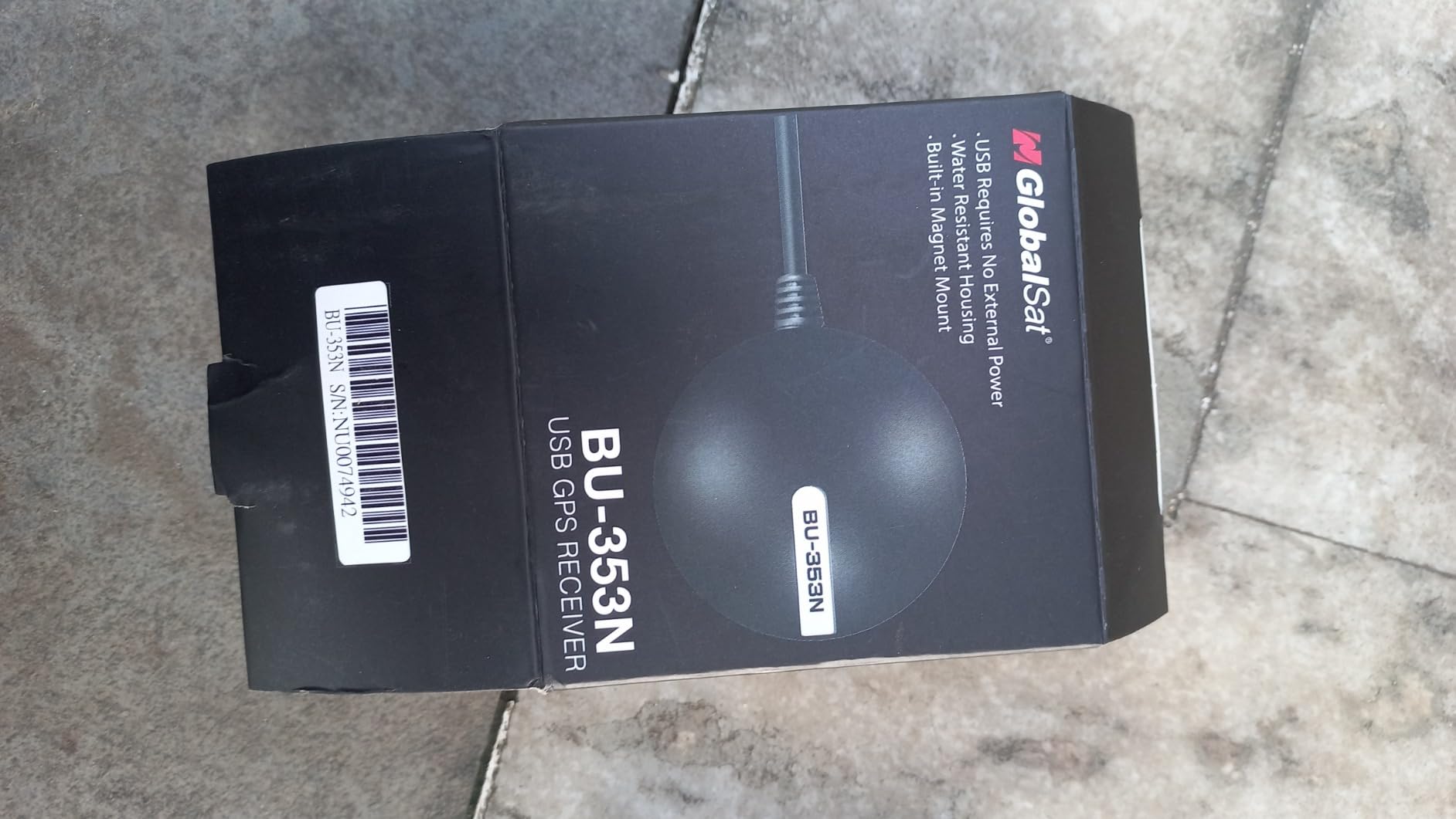 GlobalSat GPS G Star BU-353N Adhar GPS Tracker for Aadhar Center | USB ...