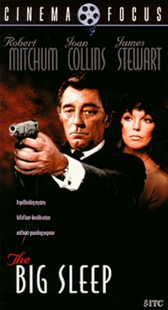 The Big Sleep [VHS] : Robert Mitchum, Sarah Miles, Richard Boone, Candy ...