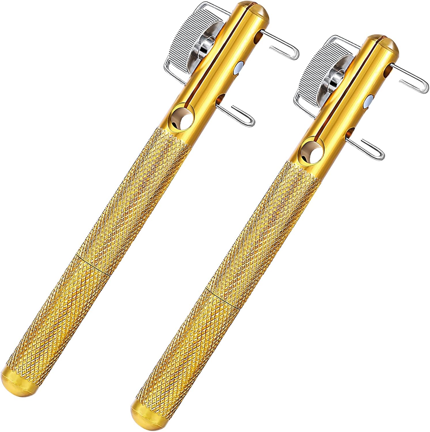 Amazon.com: 2Pcs Fishing Line Knot Tying Tool Metal Fishing Hook Tie ...