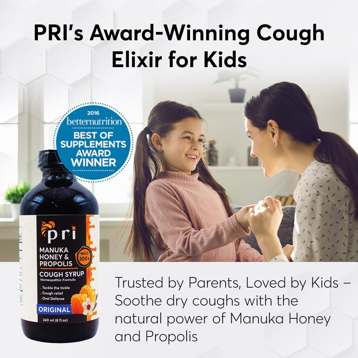 Best Natural Cough Syrup - P.R.I with Manuka Honey Review | HIPAA Reviews