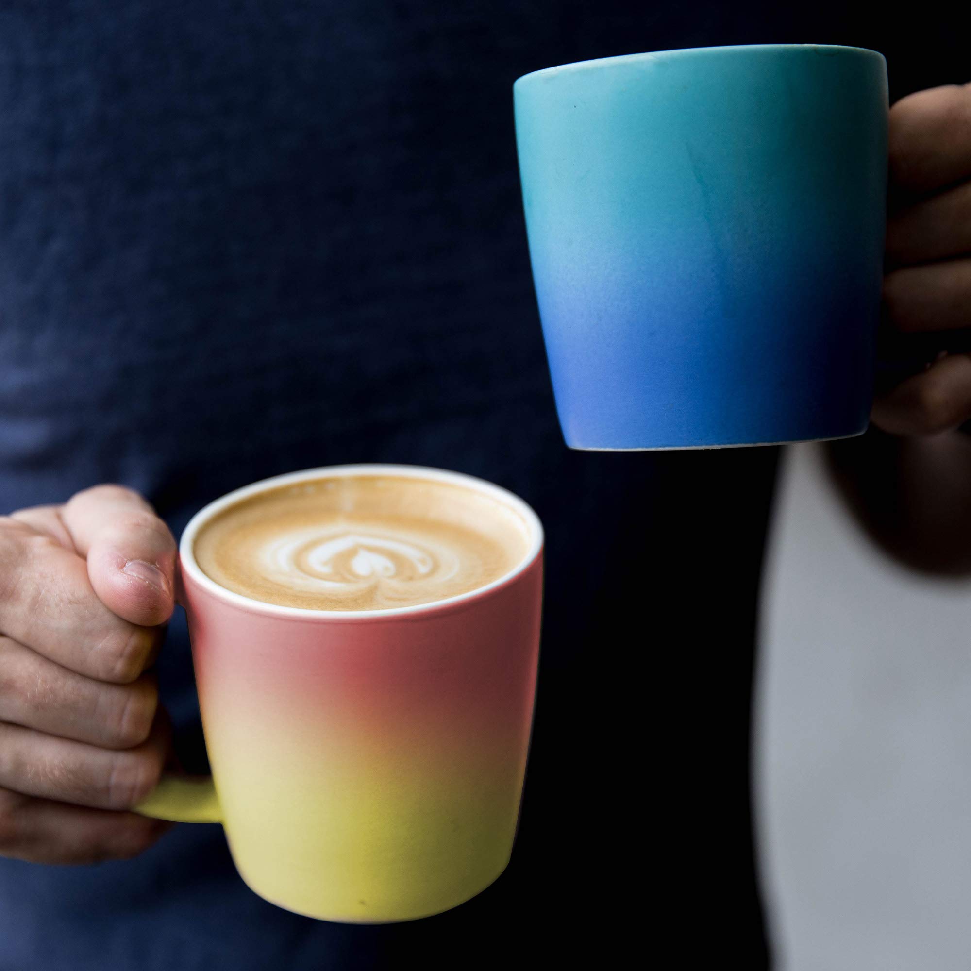 Ombre White And Gold Cup Gold And White Ombré Tumbler, Two Color Cup,