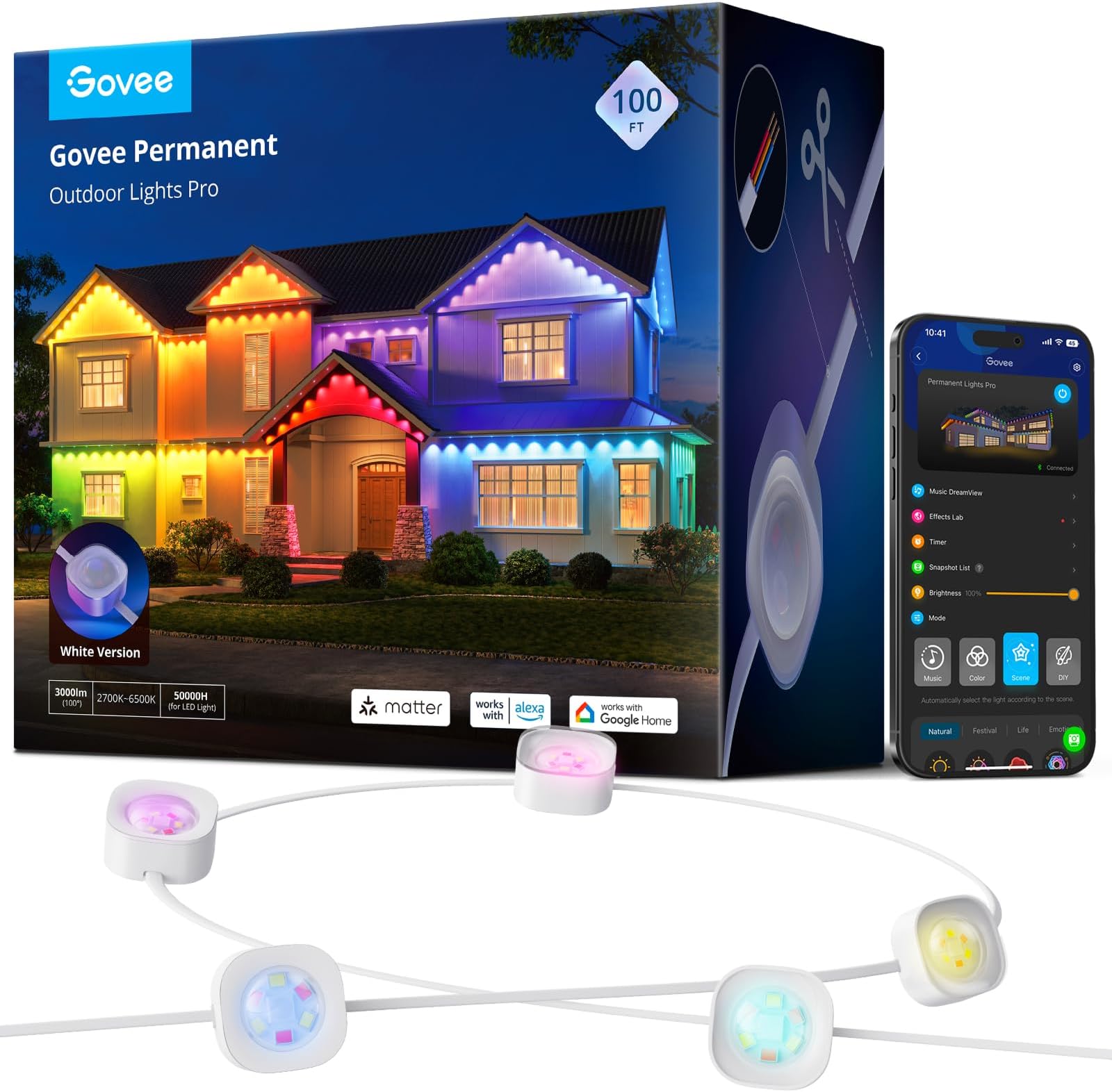 Govee Smart Outdoor String Lights Control Box 2 - Amazon.com