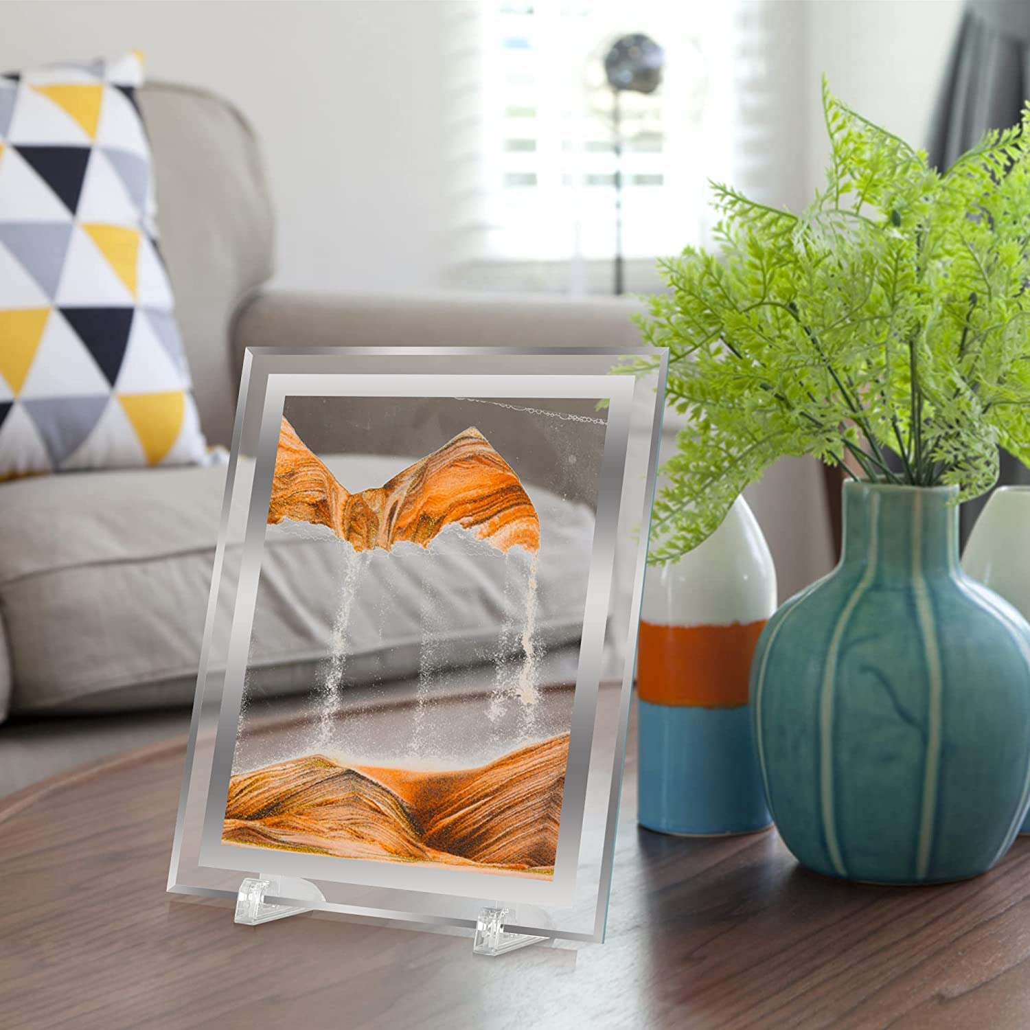 Buy Luteti Moving Sand Art Pictures, Art 3D Dynamic Sand Art Decorative ...