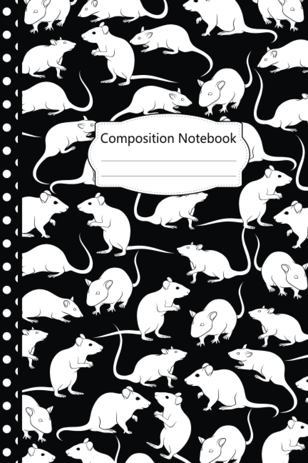Amazon.com: Rats Composition Notebook: Pretty Rats Blank Lined Journal ...