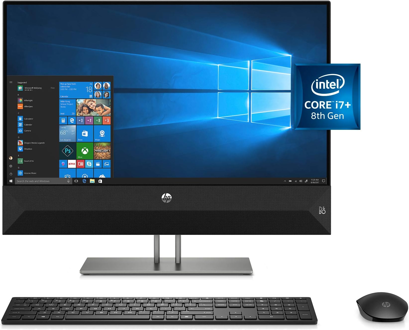 Amazon.com: HP Pavilion 24 All-in-One PC 23.8" Touchscreen, Intel Core ...