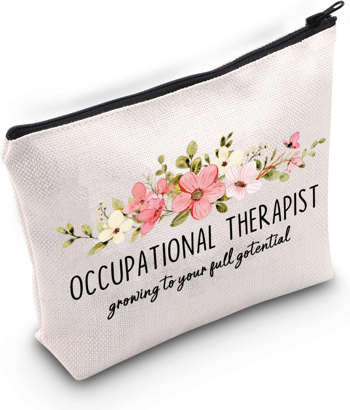 Amazon.com: TOBGB Occupational Therapist Inspirational Zipper Makeup ...