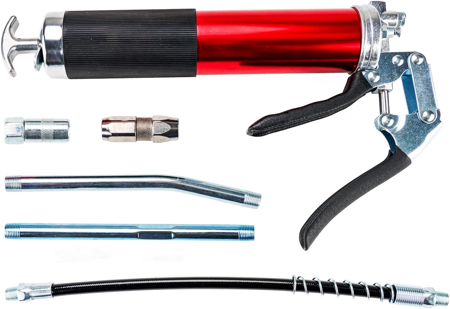 Amazon.com: PHILTOP Grease Gun Kit, 9000PSI Heavy Duty Pistol Grip ...