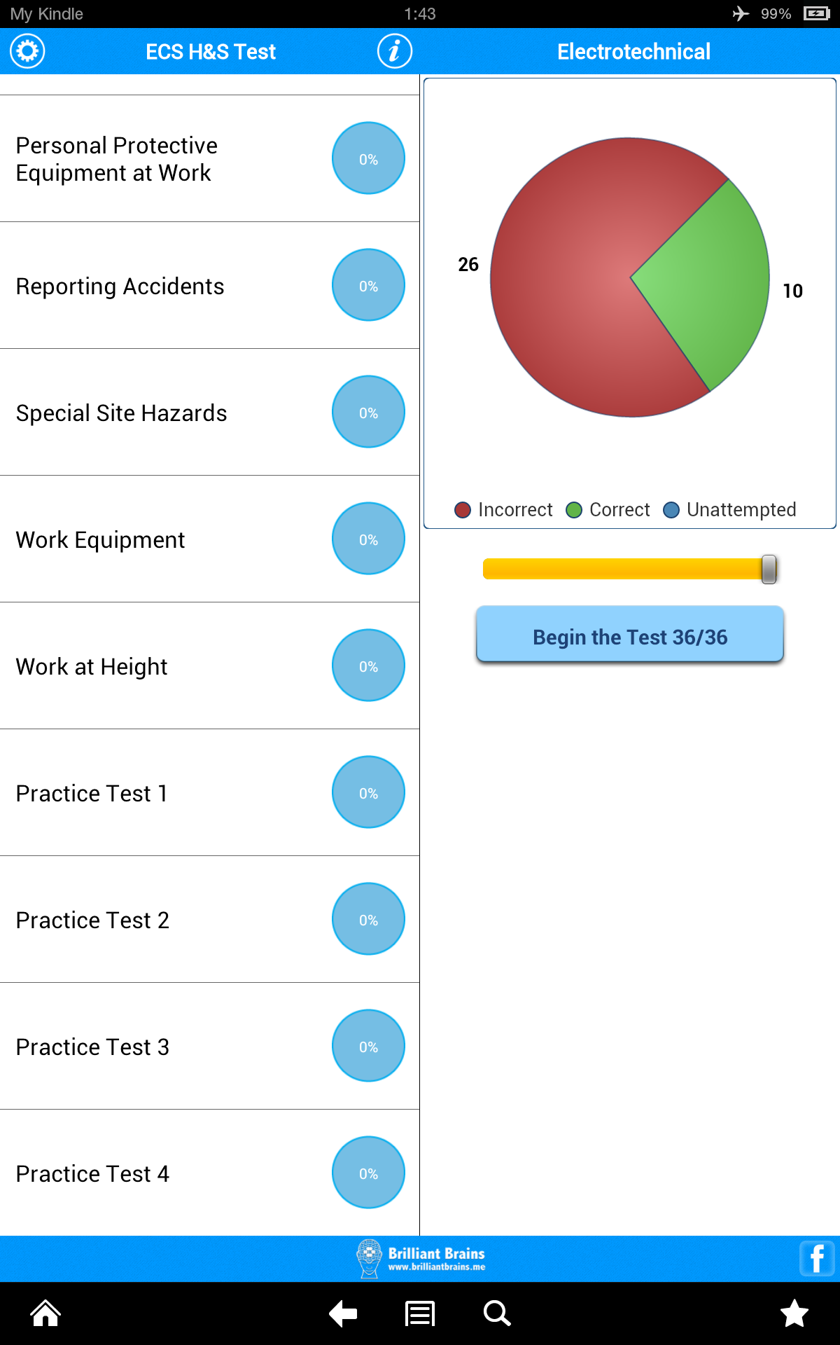 ECS H&S Assessment Test Lite - App on Amazon Appstore