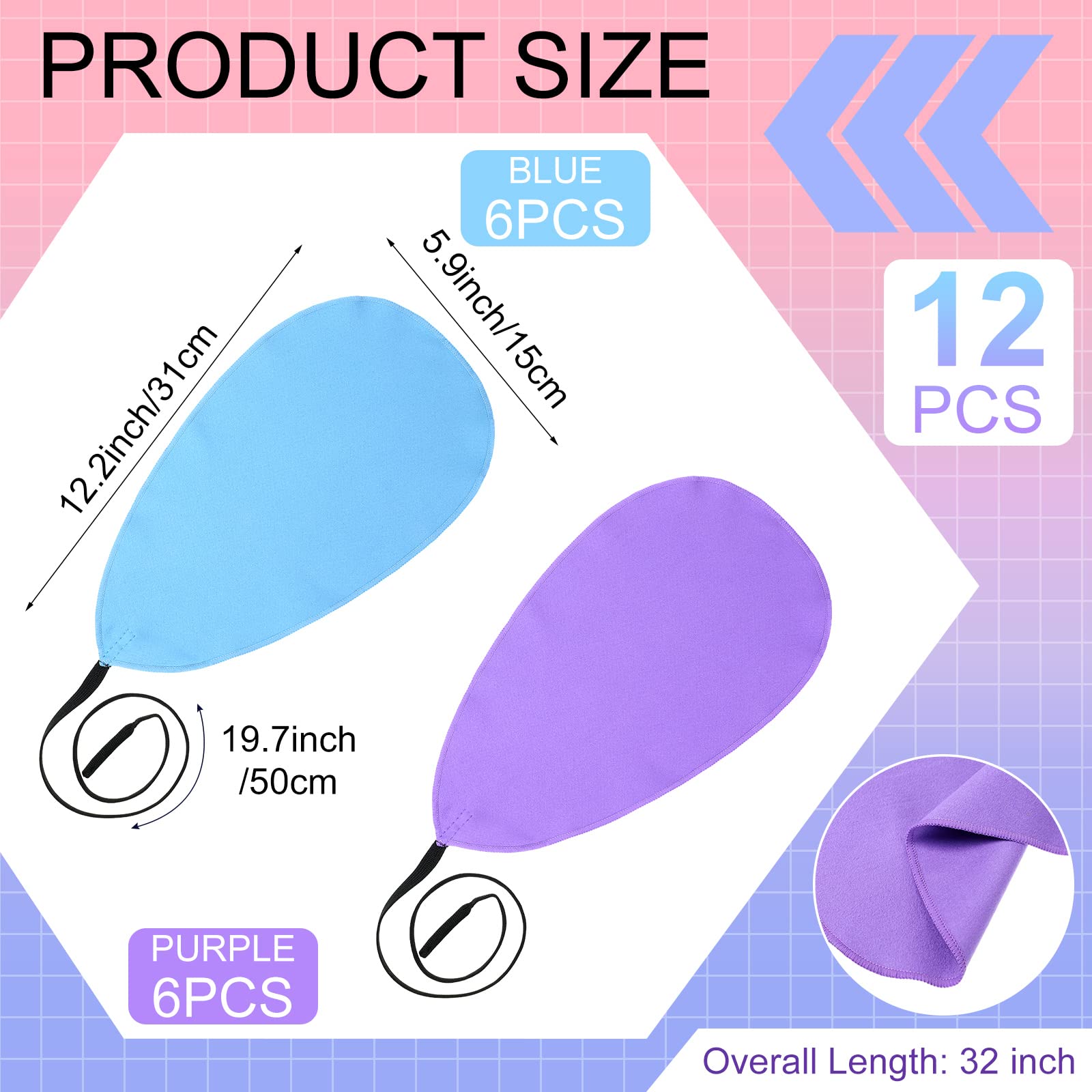 Snapklik.com : Lallisa 12 Pcs Clarinet Swab Cleaning Cloth Swab For ...