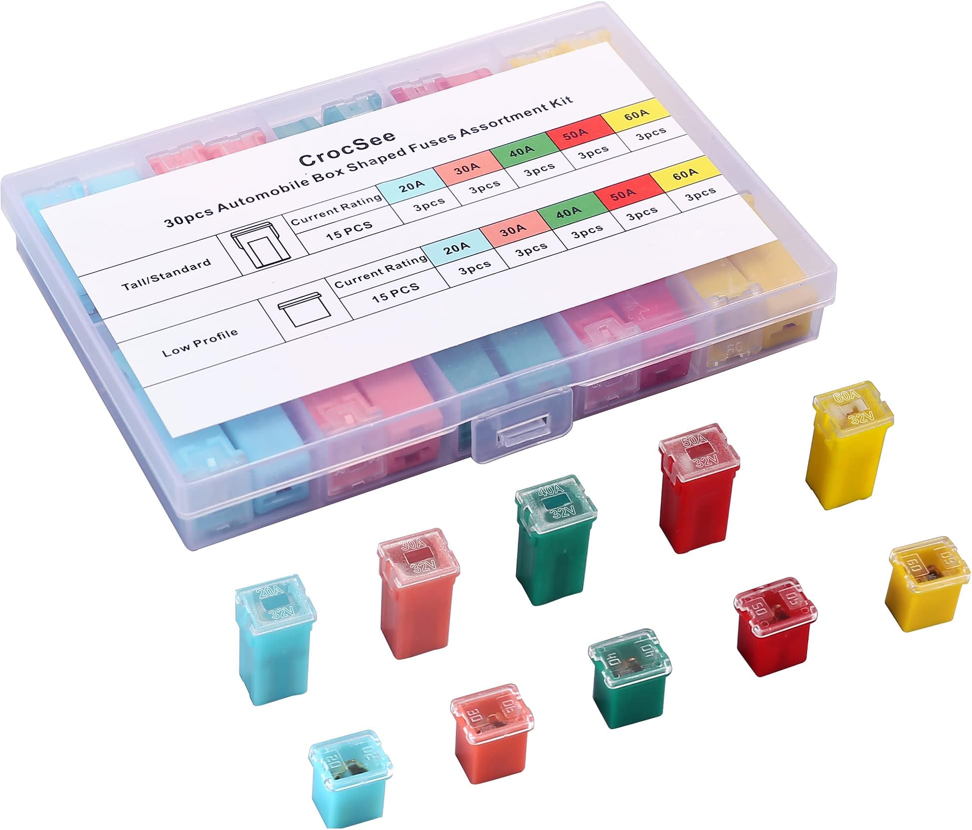 Amazon.com: Bussmann FMM-15 MAXI Fuse ('Slow Blow' Micro Female - 15 A ...