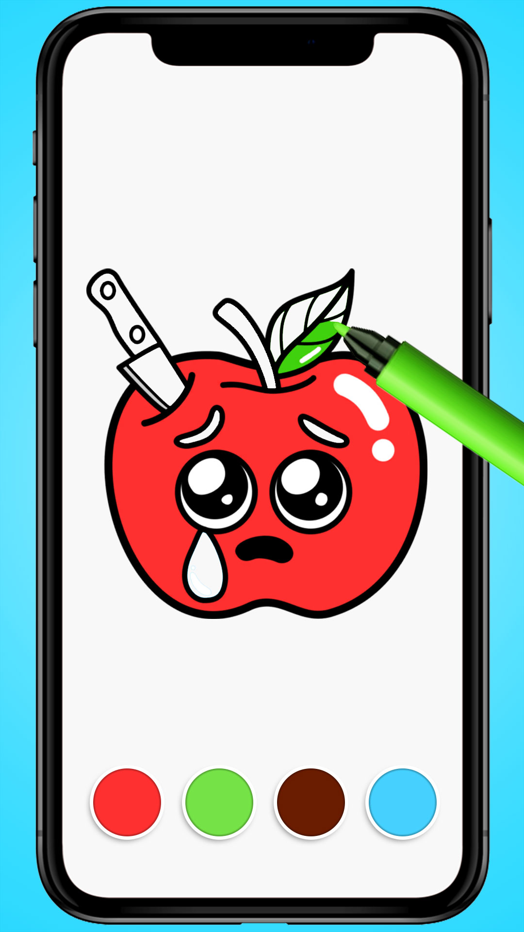 Coloring Paint Master Emoji ASMR: Color Page Painting Book Drawing ASMR ...