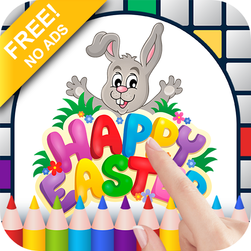 Easter Pixel Art Color by Number Game - FREE No Ads Pixel Art Puzzle ...