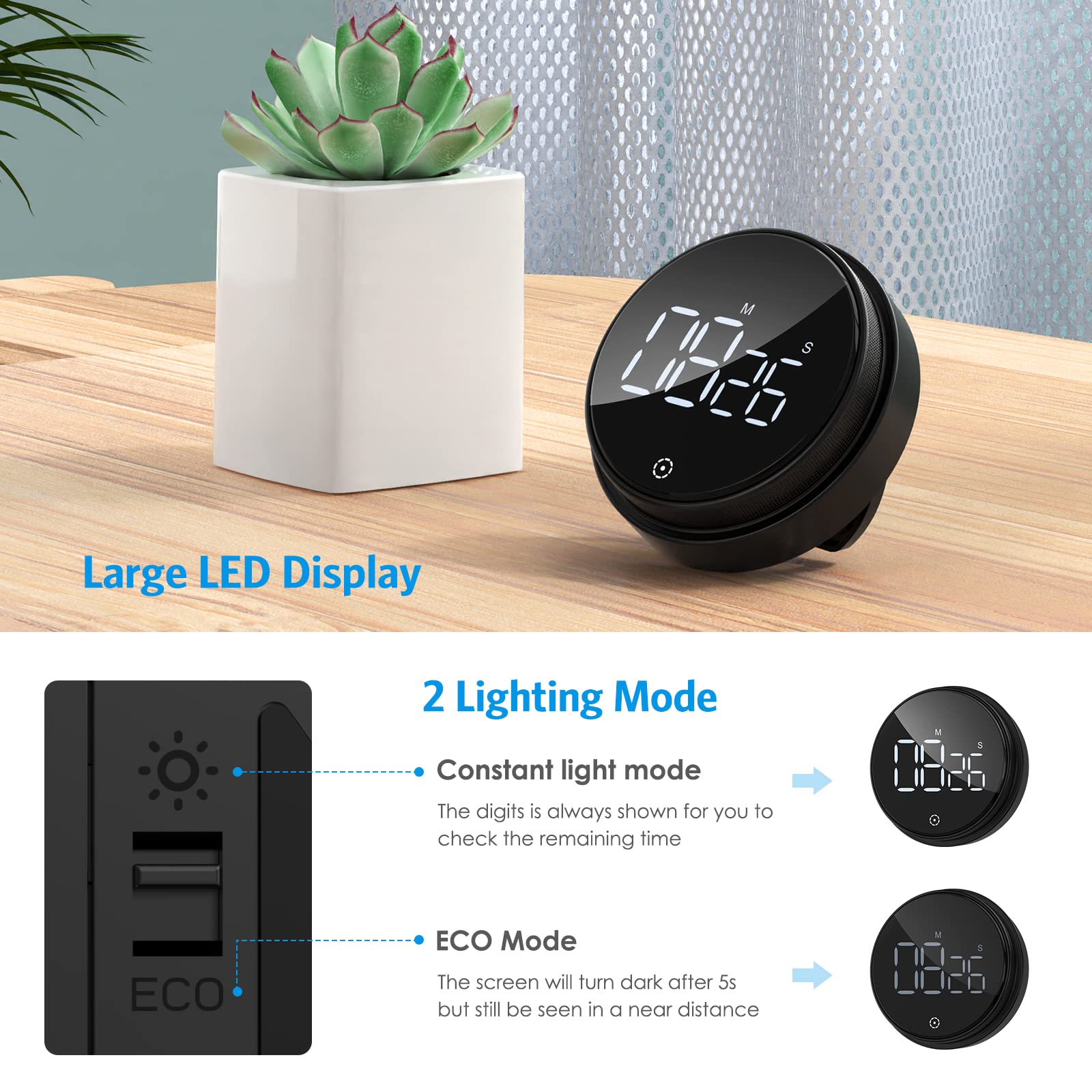 Snapklik.com : AMIR Digital Kitchen Timer, Timer For Kids, Digital ...