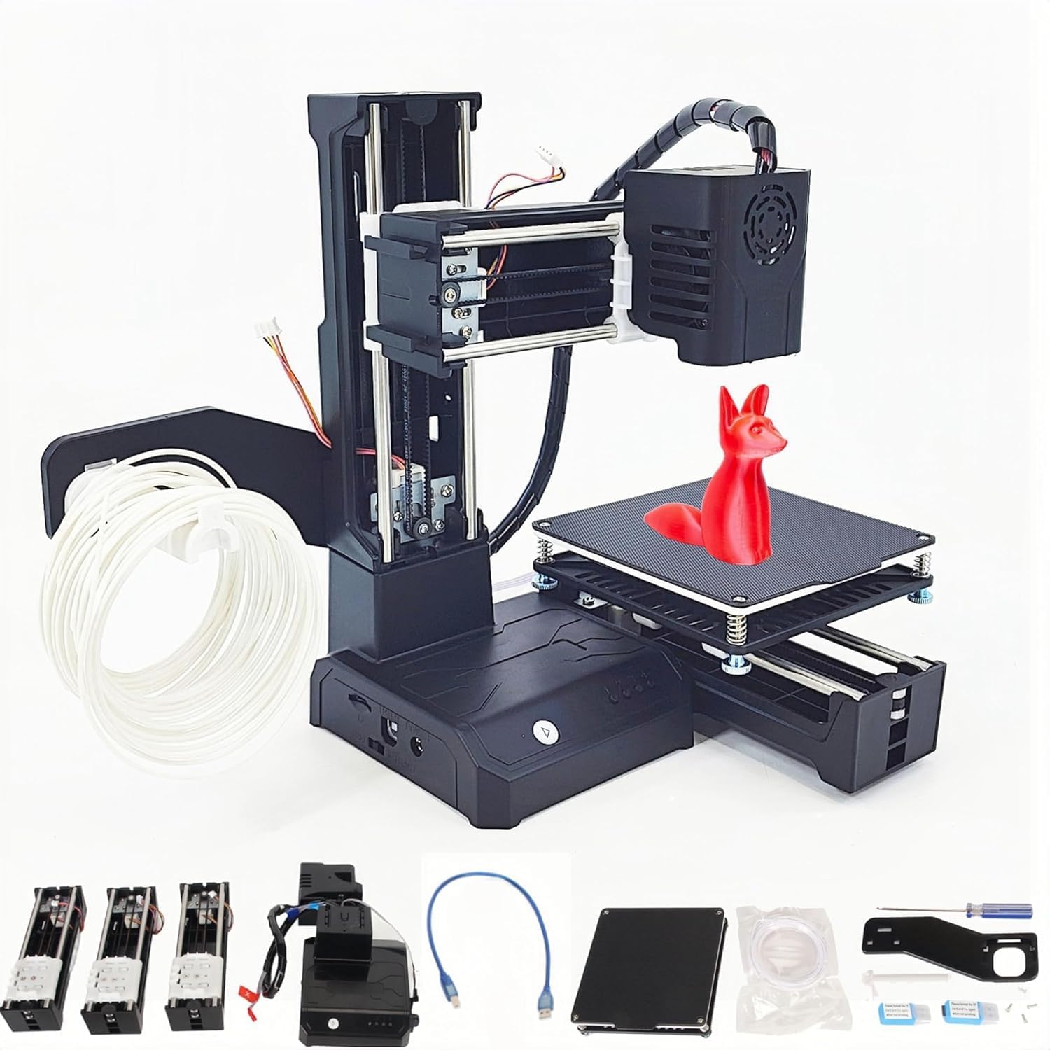 Mini 3D Printers, Small Enclosed FDM 3D Printers, Desktop Portable ...