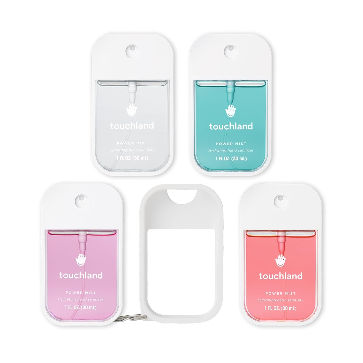 Amazon.com : Touchland Hydrating Hand Sanitizer Spray Bundle, DREAM 5 ...