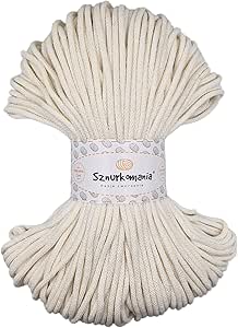 Amazon.com: Braided Cotton Cord 3mm 100m, 46 Colors, Crochet Cord ...