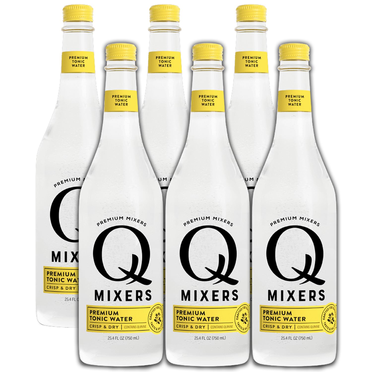 Amazon.com : Q Mixers Tonic Water Premium Cocktail Mixer Made with Real ...