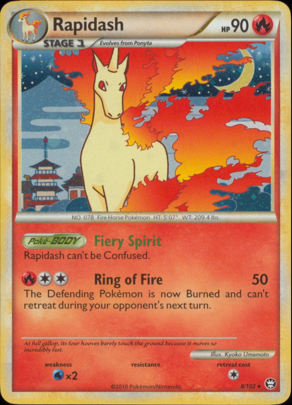 Rapidash Card