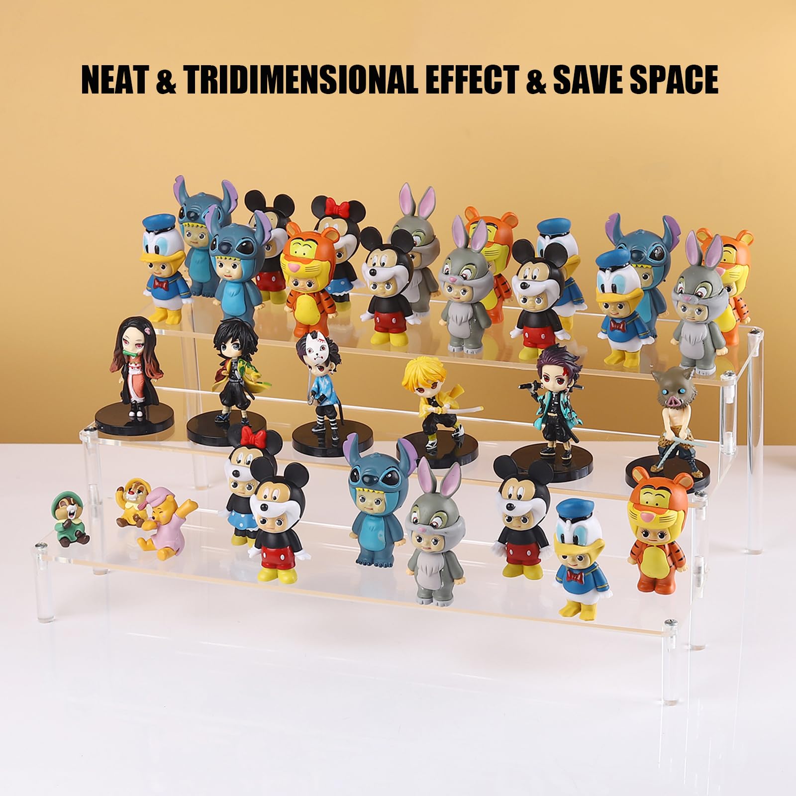 Snapklik.com : WMM Acrylic Display Risers Clear Acrylic Shelf For Figures
