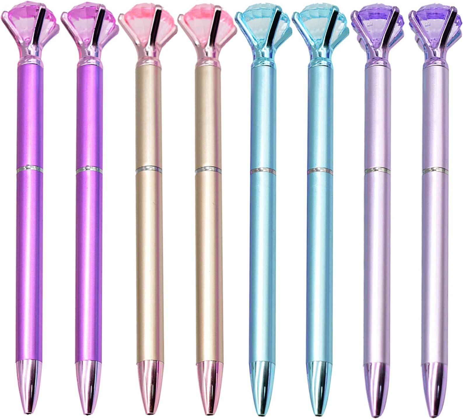 Amazon.com : Aolvo Diamond Tip Pens Big Diamond Pen Rhinestones Crystal ...