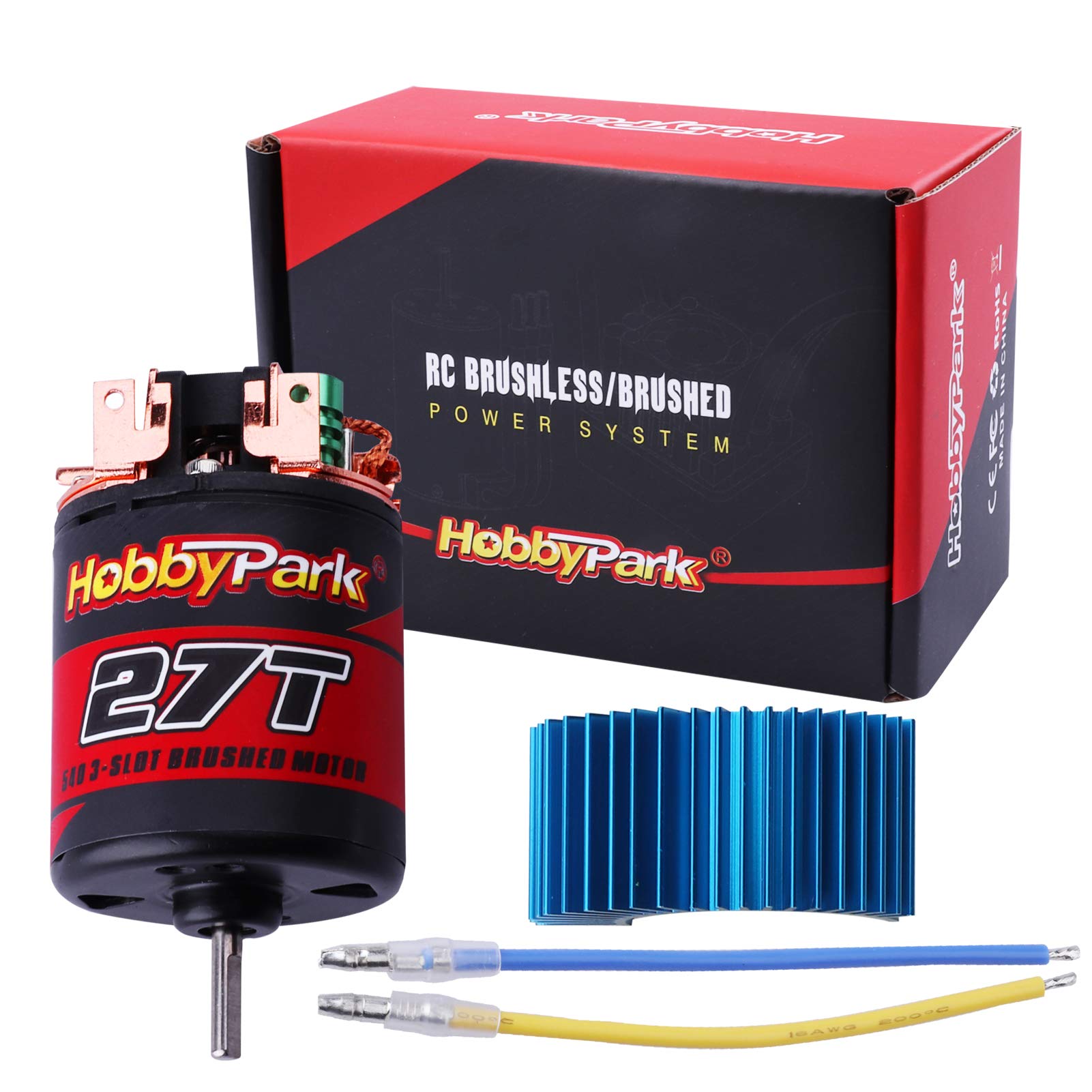 1/10 Scale Rock Crawler Engine HobbyPark 27T 540 Brushed Motor With ...