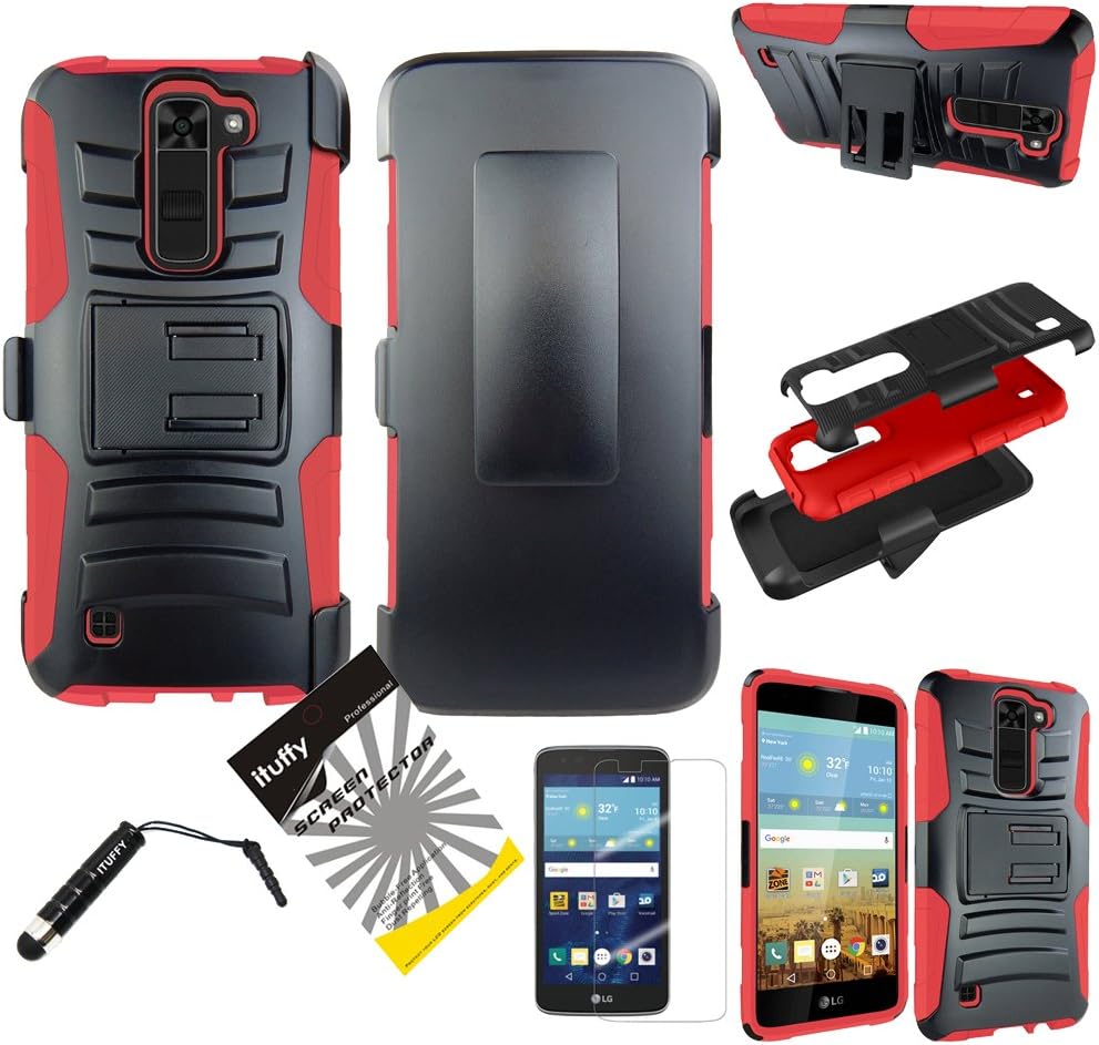 Amazon.com: For LG Tribute 5 LS675, LG K7 ITUFFY (TM) 3items Combo: LCD ...