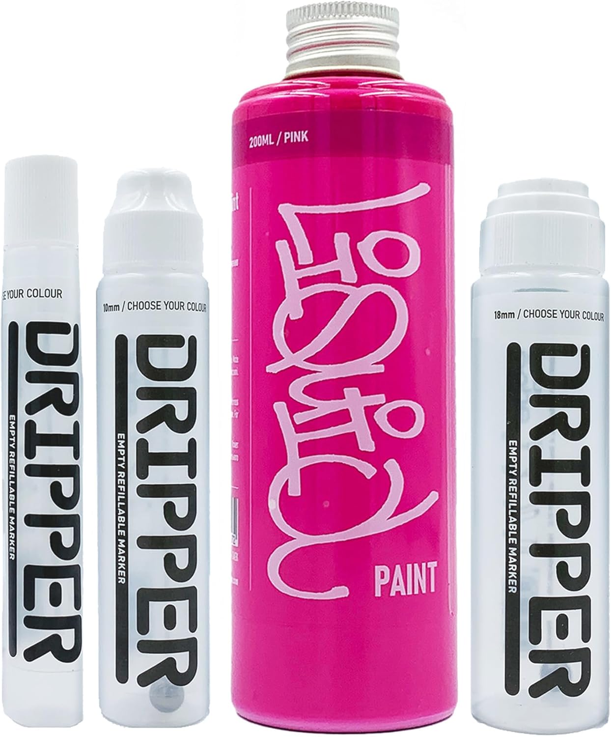 Amazon.com: Liquid Paint & Dripper Bundle Dope, Multi Colour Refill ...