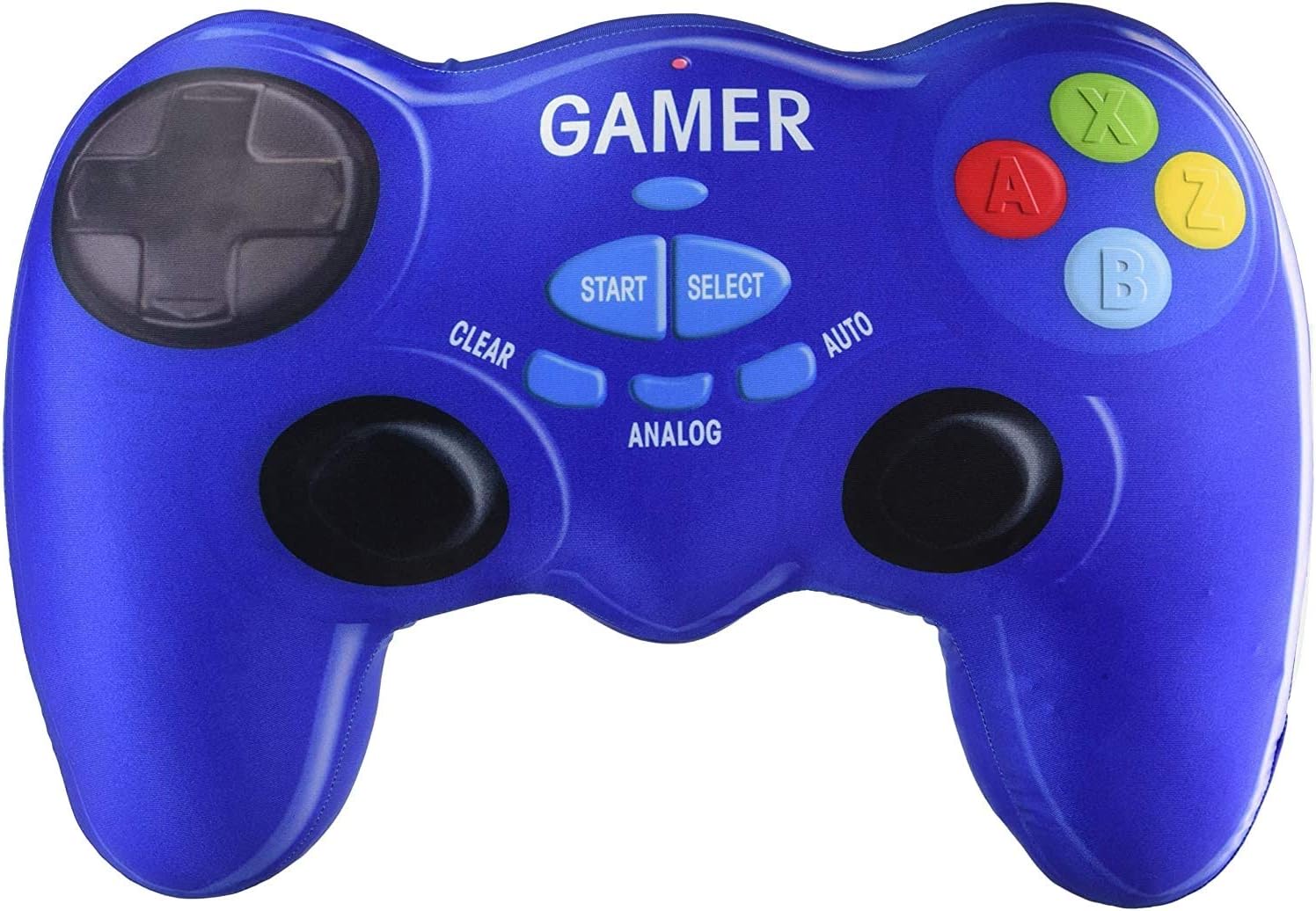 Amazon.com: iscream Soft 3D Plush Video Game Controller Shaped 12.5" x ...
