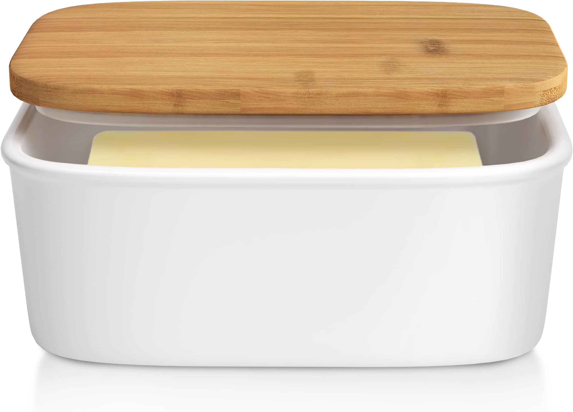 Zeal G265T Melamine Double-Walled Insulated Butter Dish with Lid-Dark ...