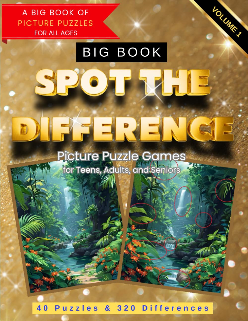 Amazon.com: A Big Book of Spot The Difference: Picture Puzzles ...