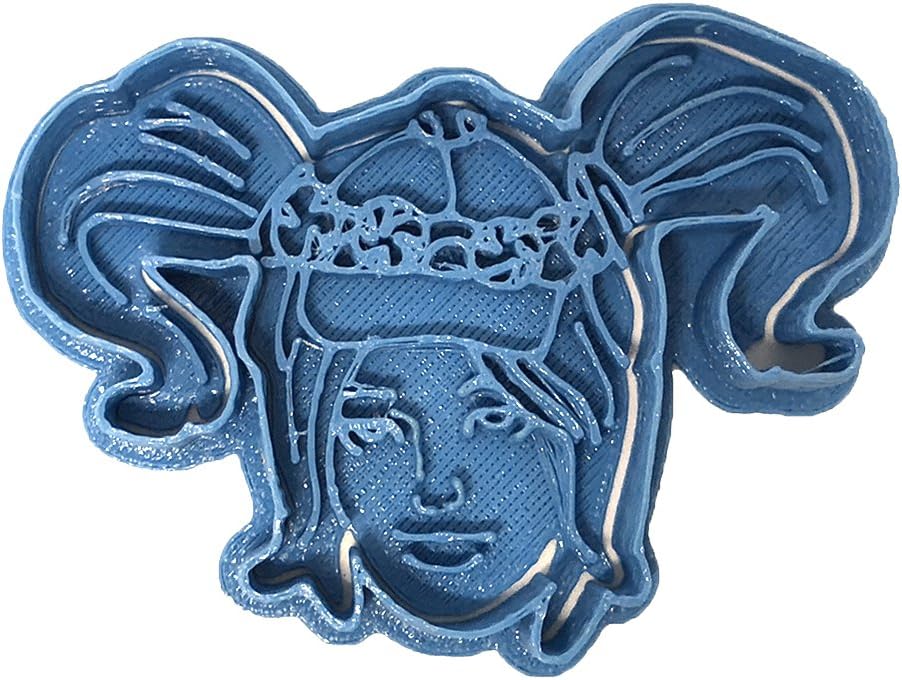 Amazon.com: Cuticuter Fortnite Zoey Skin Cookie Cutter, Blue, 8x7x1.5cm ...