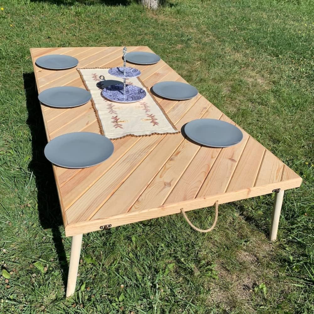 Amazon.com: SEJAS Boho Picnic Table,Folding Picnic Table,Picnic Table ...