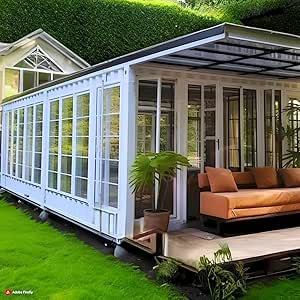 Amazon.com : Mobile Home (Portable House) 20ft flatpack 2 bedrooms Well ...