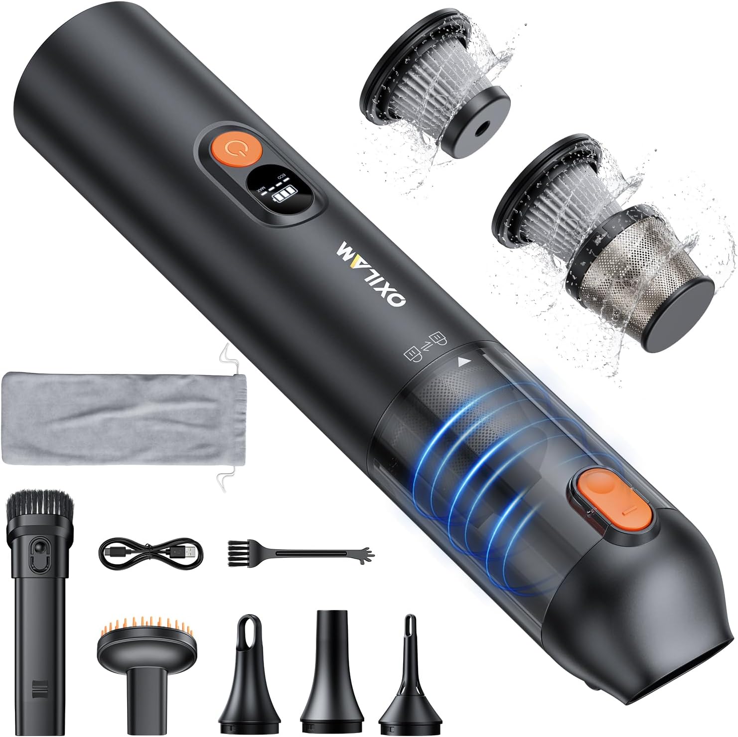 Amazon.com - hwqsad Itutn Wireless Handheld Car Vacuum Cleaner, itutn 3 ...