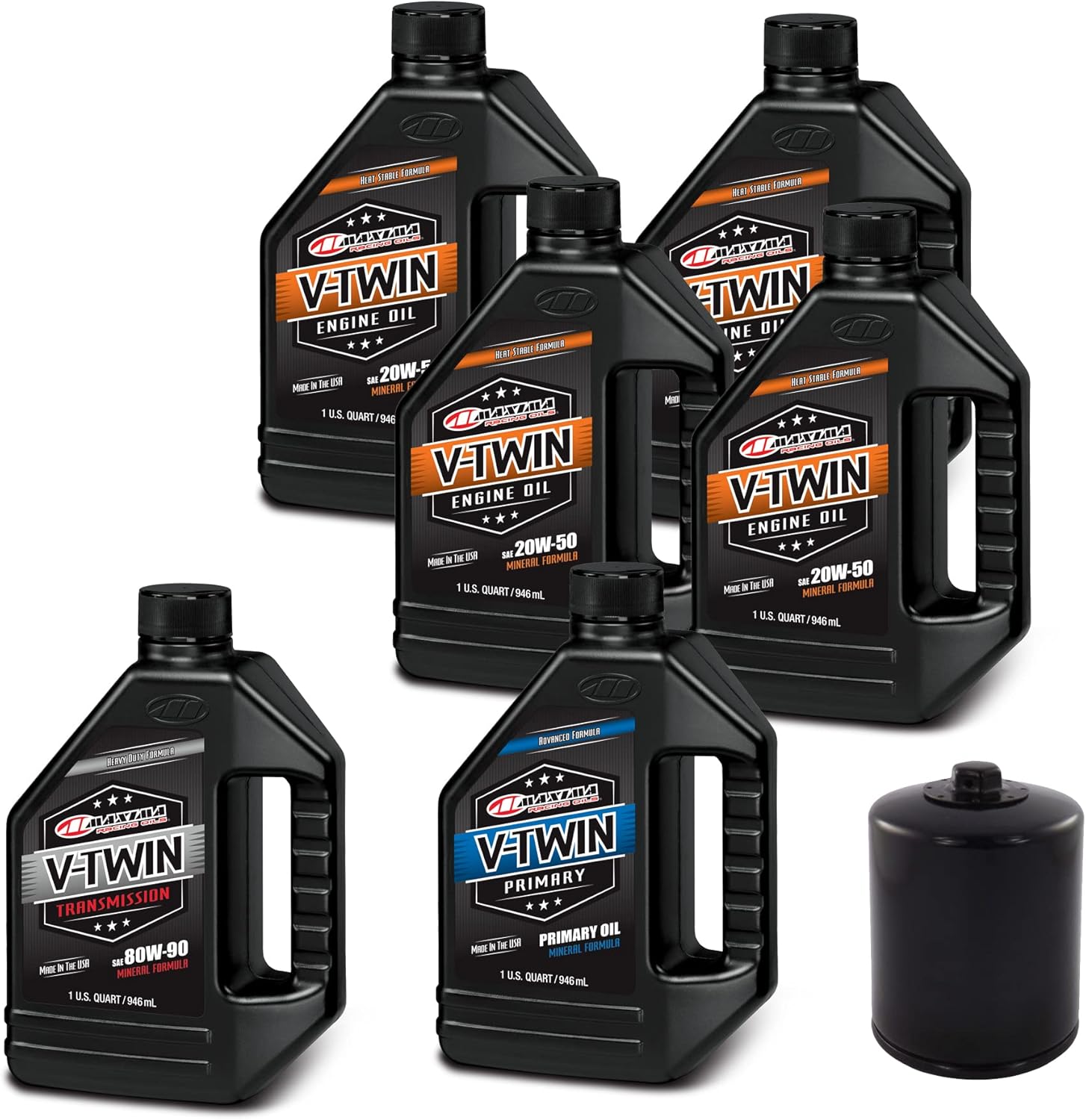 Maxima Racing Oils Black Maxima 90-069016B Evolution Mineral 20W-50 ...