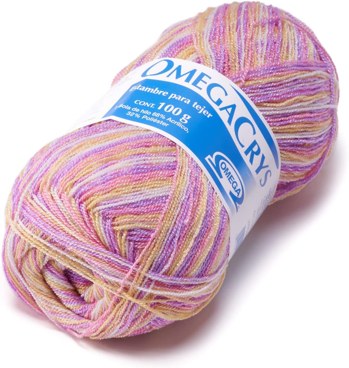Amazon.com: OMEGACRYS [100grs] - by Omega - Fine Crystal Yarn Great for ...