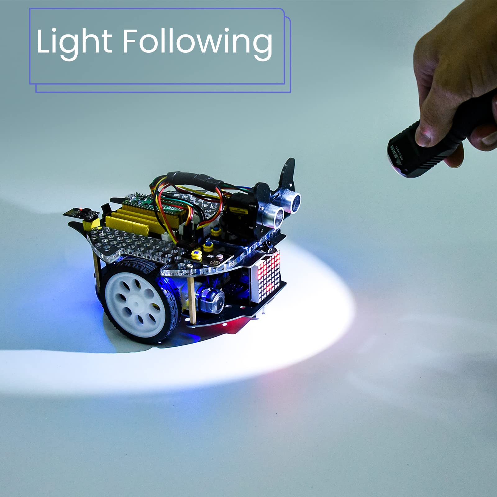 Snapklik.com : KEYESTUDIO Beetlebot 3 In 1 Robot Car Starter Kit For Raspberry Pi PICO ...