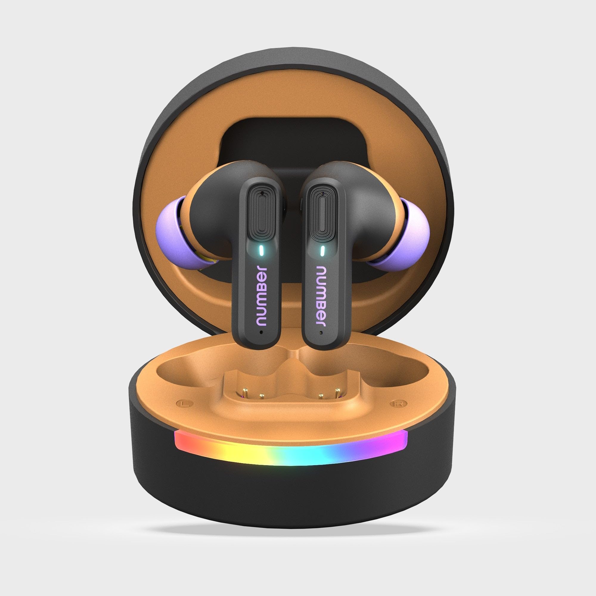 Number Super Buds 555 ANC (32db) Truly Wireless in Ear Earbuds with 66H ...