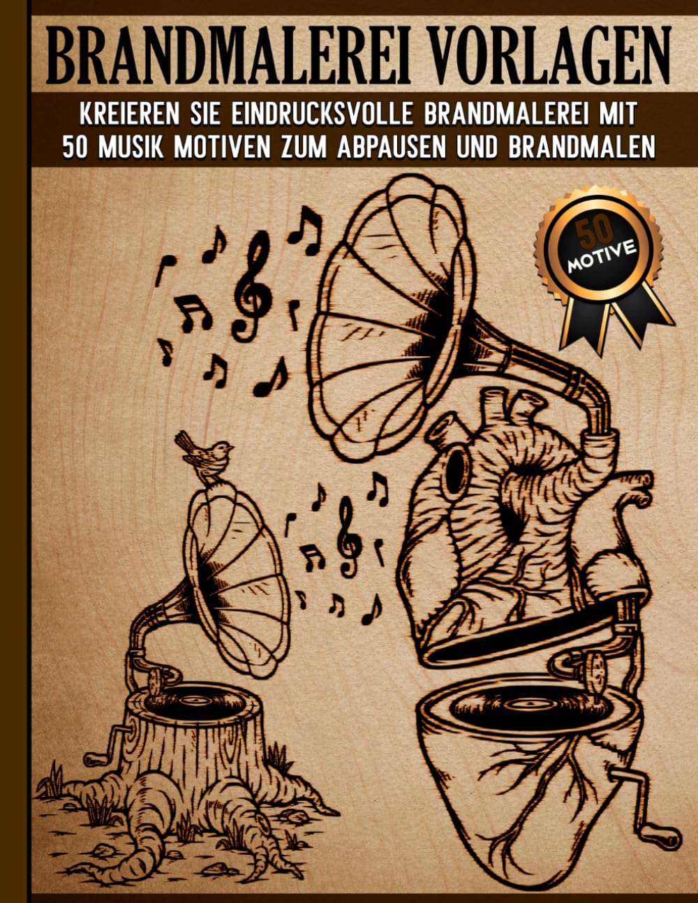 Brandmalerei Vorlagen: Pyrographie-Schablonen zum Abpausen und ...